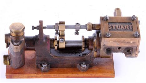 A Stuart Turner boiler feed pump, with gunmetal parts, the pump with 1/ ...