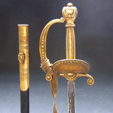British diplomatic corps dress sword by Wilkinson with gilt metal guard ...