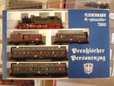 FLEISCHMANN 'N' GAUGE 'PICCOLO' LIMITED EDITION PRUSSIAN PASSENGER 7890 ...
