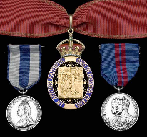 The Companion of Honour group of three awarded to Harold Arthur ...