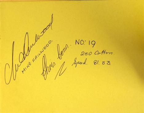 1965 TT motorcycle racing signed autograph album - signed by world ...