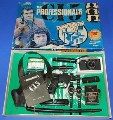 Thomas Salter Toys The Professionals Crimebuster Kit in original box.